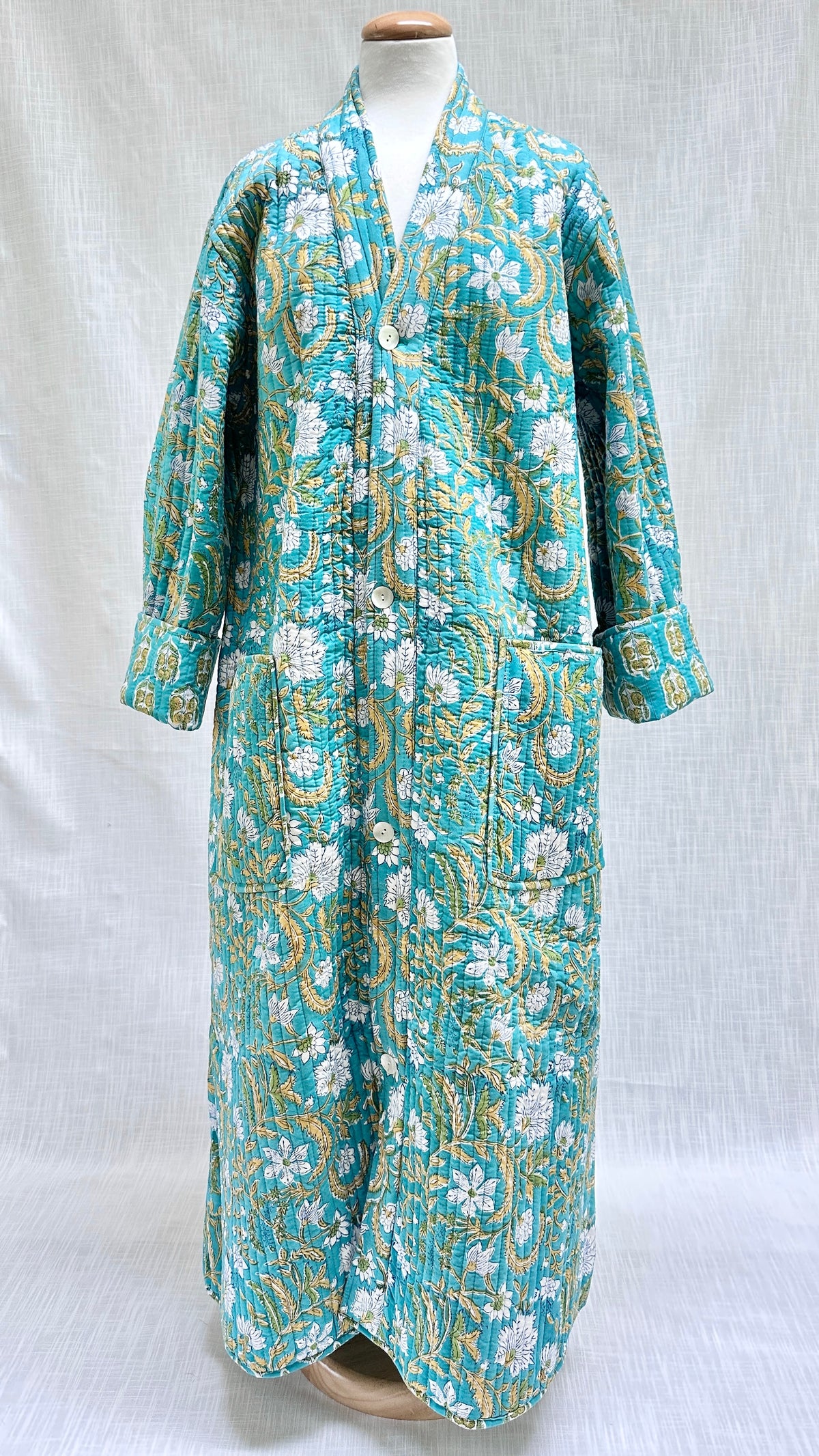 Button-Up Robe - Lagoon | Sarah Richardson Design